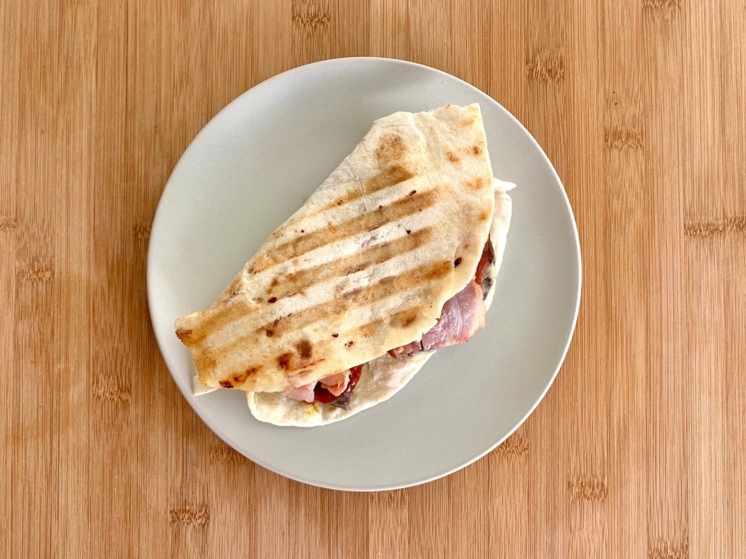 Bacon-Cheeseburger-Wrap aus dem Tefal OptiGrill – OptiWelt
